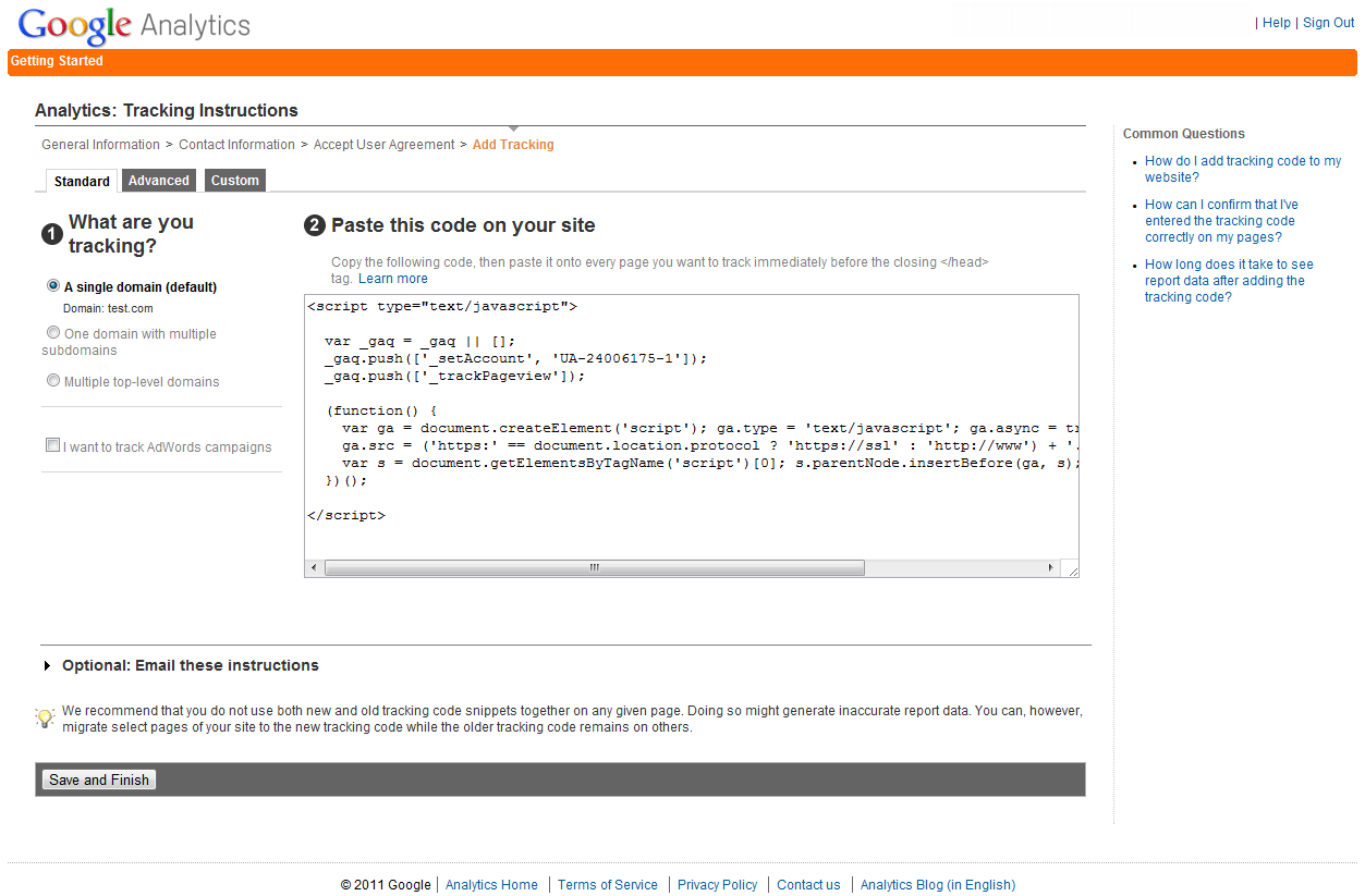 Getting Started With Google Analytics Small Business Shift